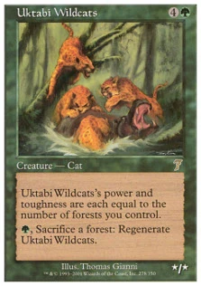 Gatti Selvatici di Uktabi (Uktabi Wildcats) | Magic: the Gathering Wiki ...