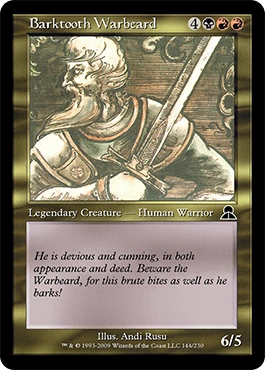 Barktooth Warbeard | Magic: the Gathering Wiki | Fandom