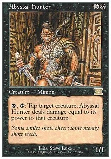 Cacciatore degli Abissi (Abyssal Hunter) | Magic: the Gathering Wiki ...