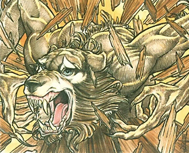 Lupo Mannaro Minore (Lesser Werewolf) | Magic: the Gathering Wiki | Fandom