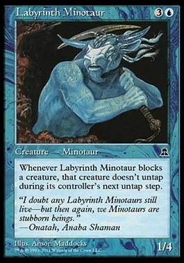 Minotauro del Labirinto (Labyrinth Minotaur) | Magic: the Gathering ...