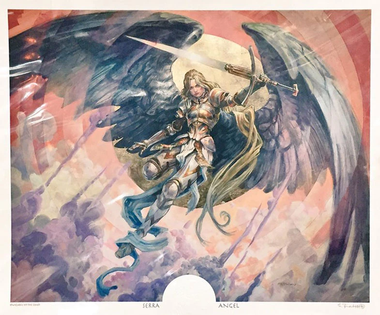 Angelo di Serra (Serra Angel) | Magic: the Gathering Wiki | Fandom