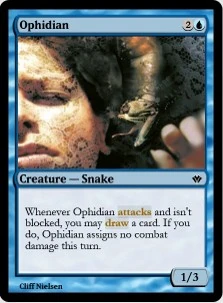 Ofidio (Ophidian) | Magic: the Gathering Wiki | Fandom