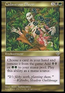 Fiore Cadaverico (Cadaverous Bloom) | Magic: the Gathering Wiki | Fandom