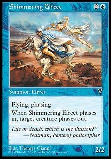 Efreet Evanescente (Shimmering Efreet) | Magic: the Gathering Wiki | Fandom