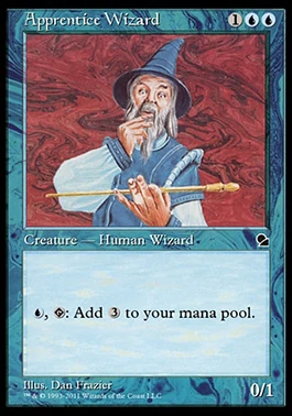 Apprendista Stregone (Apprentice Wizard) | Magic: the Gathering Wiki ...