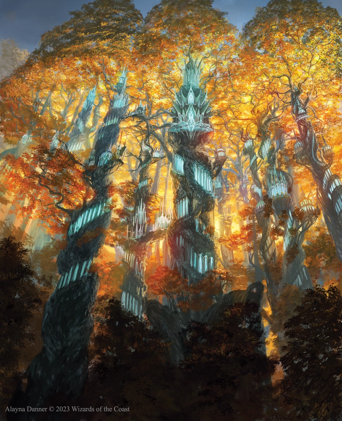 Caras Galadhon | Magic: the Gathering Wiki | Fandom