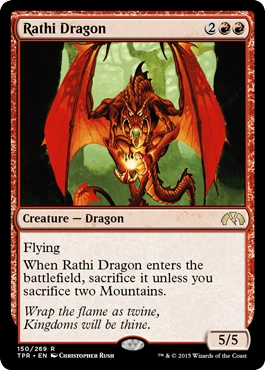 Drago di Rath (Rathi Dragon) | Magic: the Gathering Wiki | Fandom