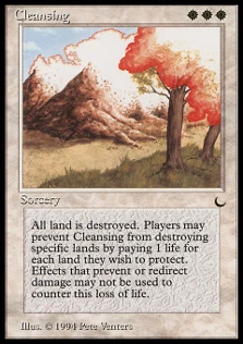 Pulizia (Cleansing) | Magic: the Gathering Wiki | Fandom