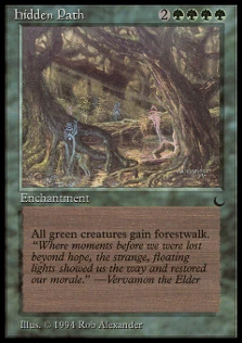 Sentiero Nascosto (Hidden Path) | Magic: the Gathering Wiki | Fandom
