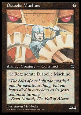 Macchina Diabolica (Diabolic Machine) | Magic: the Gathering Wiki | Fandom