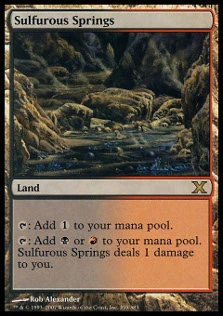 Sorgenti Sulfuree (Sulfurous Springs) | Magic: the Gathering Wiki | Fandom