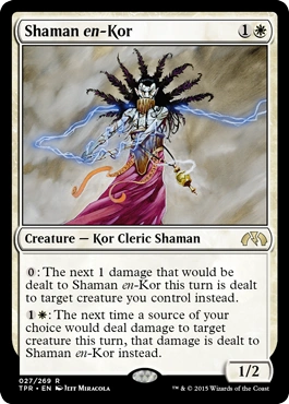 Sciamano en-Kor (Shaman en-Kor) | Magic: the Gathering Wiki | Fandom