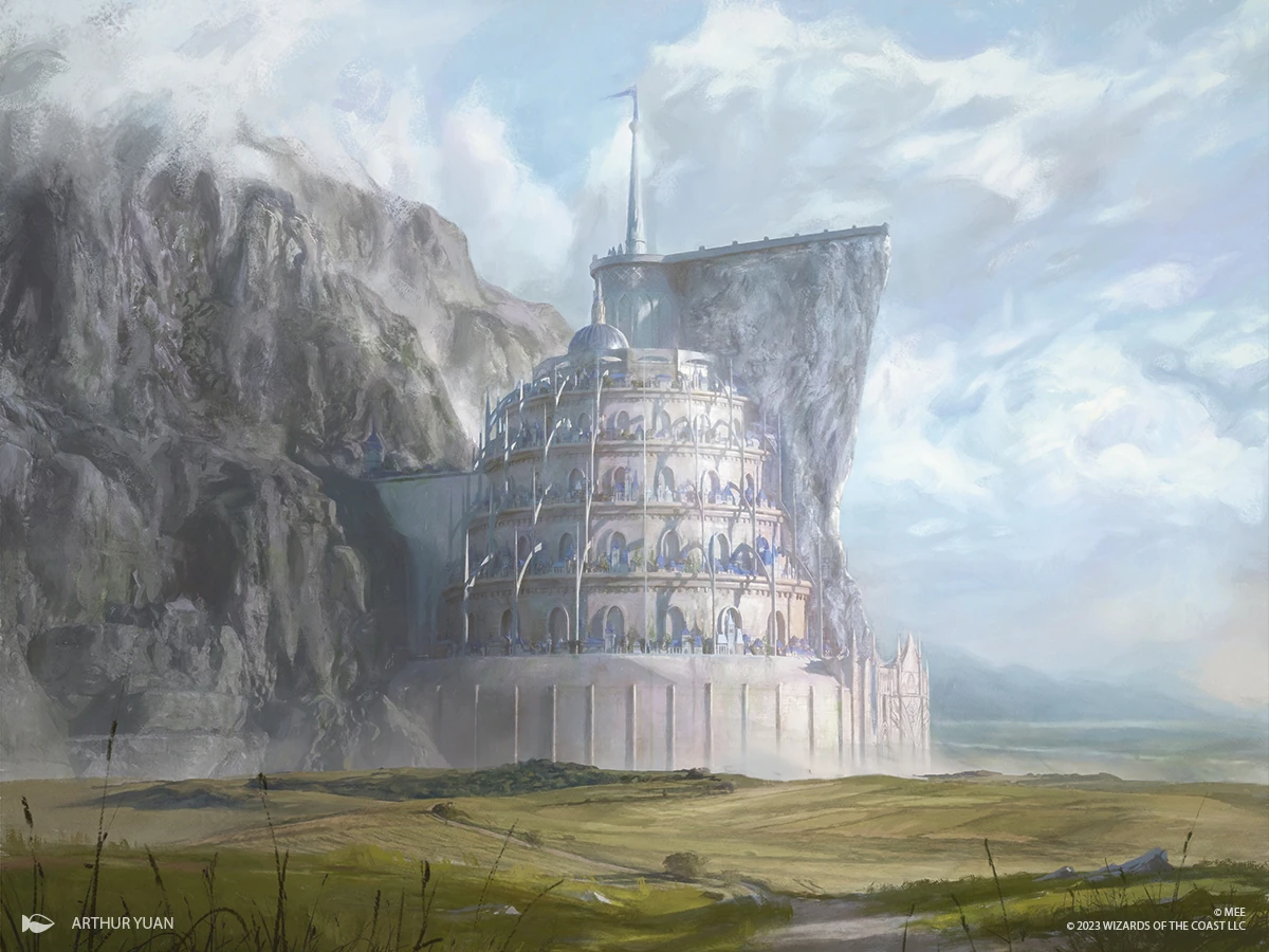 Minas Tirith (LOR) | Magic: the Gathering Wiki | Fandom