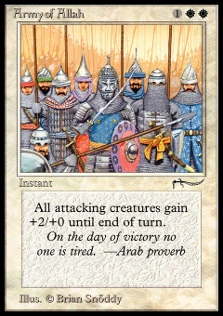 Army of Allah | Magic: the Gathering Wiki | Fandom