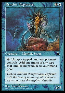 Esploratore di Benthic (Benthic Explorers) | Magic: the Gathering Wiki ...