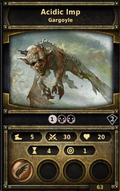 Acidic Imp | Magic the Gathering Tactics Wiki | Fandom