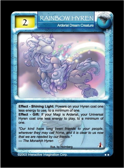 Rainbow Hyren | Magi-Nation Wiki | Fandom