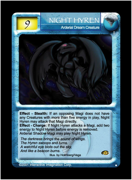 Night Hyren | Magi-Nation Wiki | Fandom