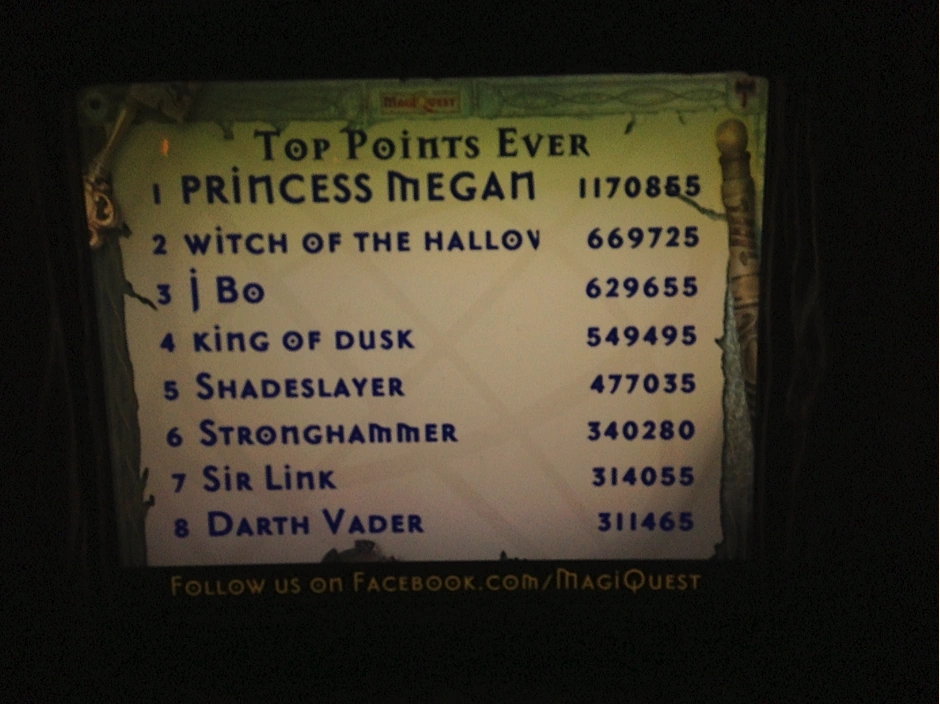 Score Boards | MagiQuest Wiki | Fandom