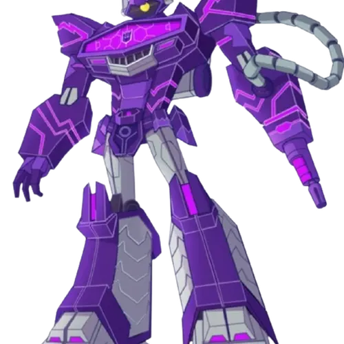 Transformers Animated Purple Shockwave