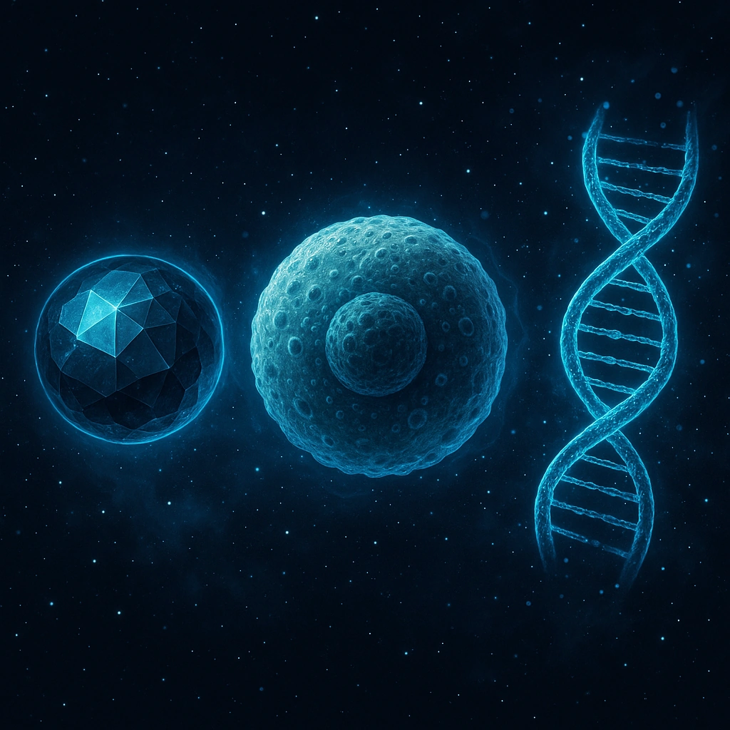 Material-Cell-Genetic Concept of Mahospheres | Mahospheres Animation ...