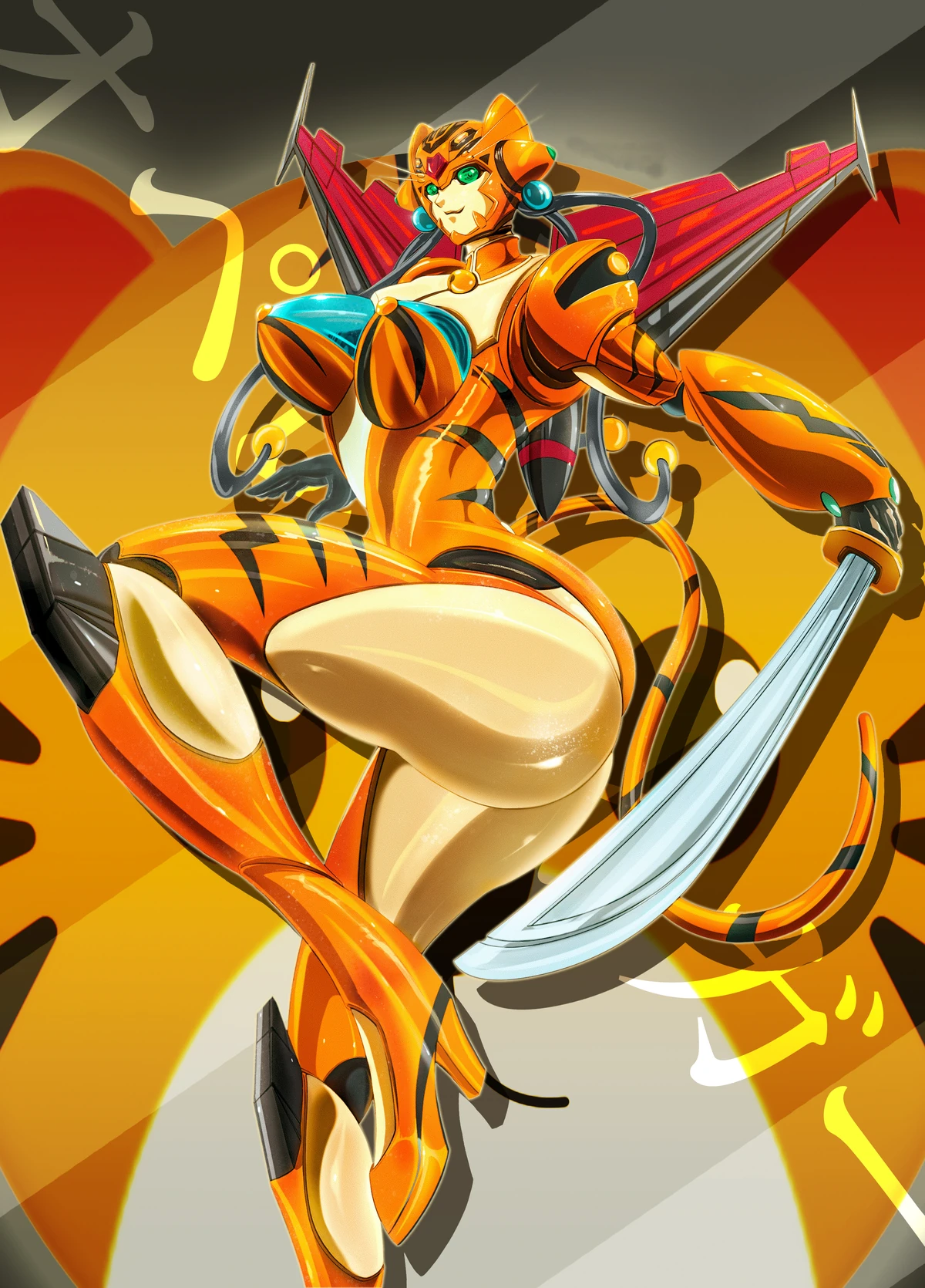 Alpha Tiger | Mahou Kaiju Series Wiki | Fandom