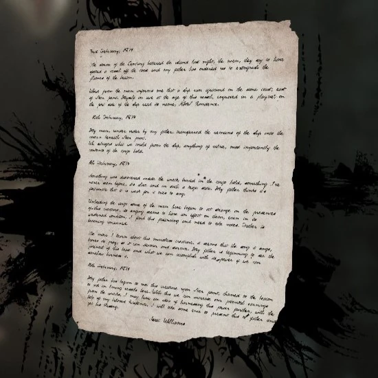 Isaac's account of HMS Providence | Maid of Sker Wiki | Fandom