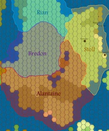 Political Map of Mairdwell | Campaign Information Wiki | Fandom