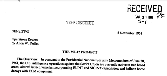 MJ-12 Project | Majestic Wikia | Fandom