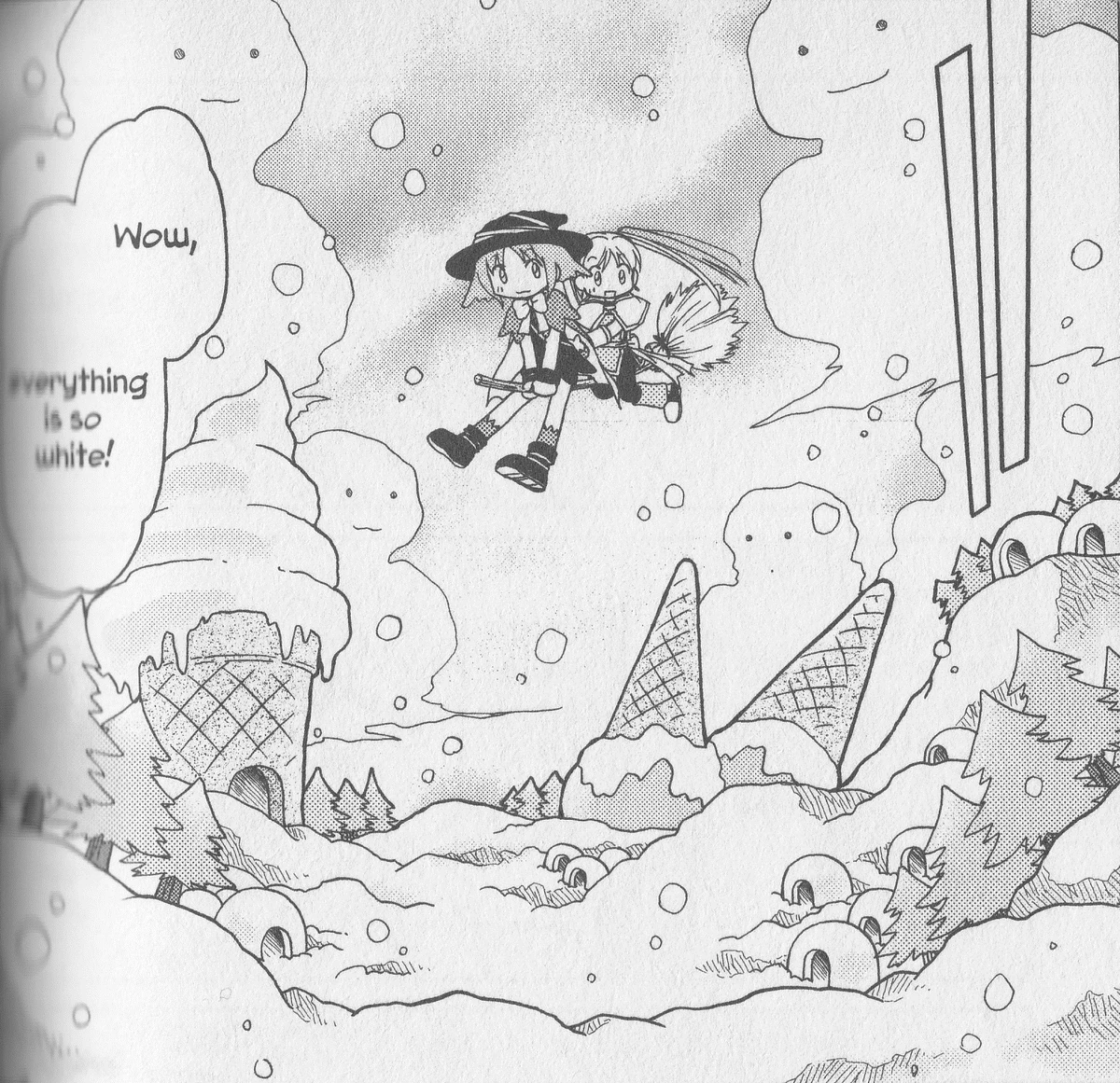 Land of Snowmen | Majo Majo Majoko Wiki | Fandom