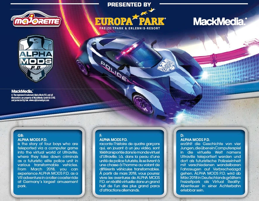 Alpha Mods P.D. Series | Majorette Model Cars Wiki | Fandom