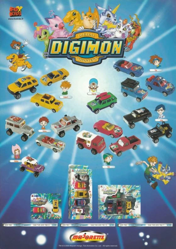 Digital Digimon Monsters | Majorette Model Cars Wiki | Fandom