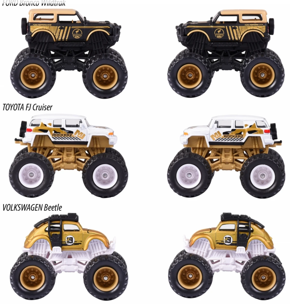 Gold Rockerz Monstertruck - Series 9 | Majorette Model Cars Wiki | Fandom