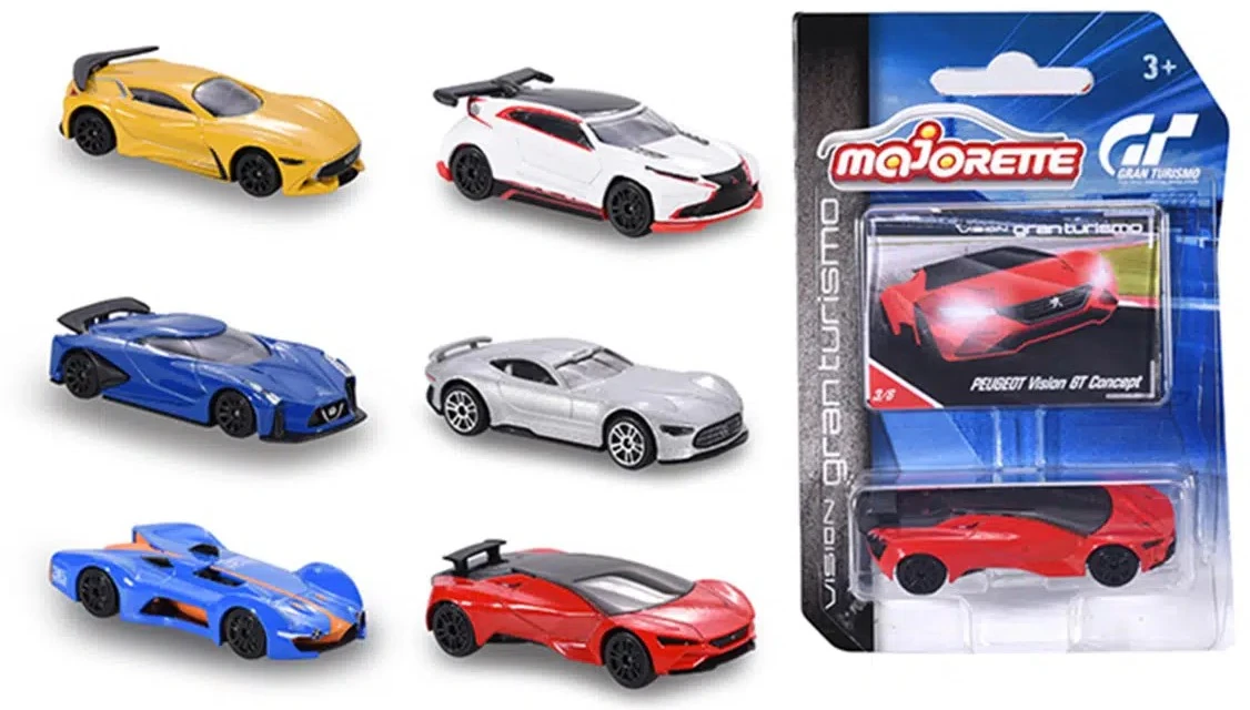 Vision Gran Turismo - 6 cars asst. | Majorette Model Cars Wiki | Fandom