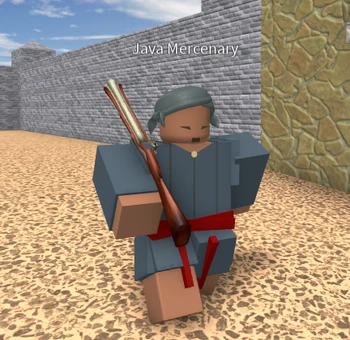 Java Mercenary | Make Your Own Army Roblox Wiki | Fandom