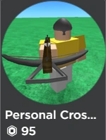 Personal Crossbow | Make Your Own Army Roblox Wiki | Fandom