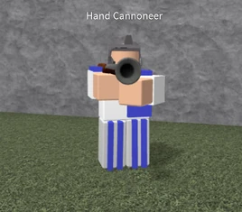 Hand Cannoneer | Make Your Own Army Roblox Wiki | Fandom