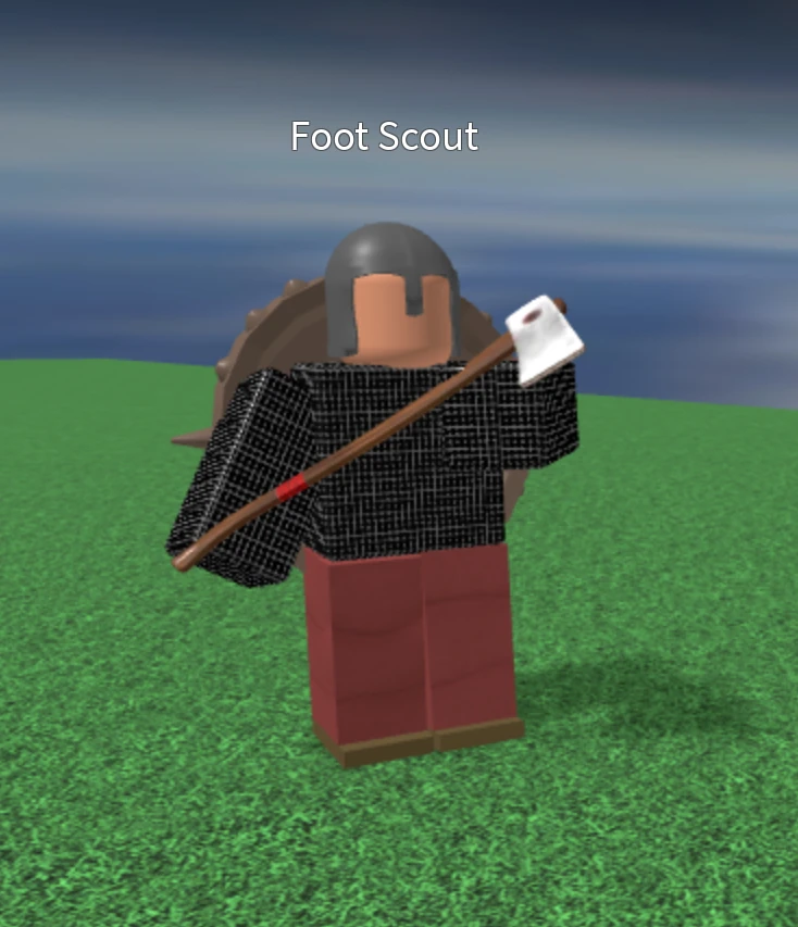 Foot Scout | Make Your Own Army Roblox Wiki | Fandom