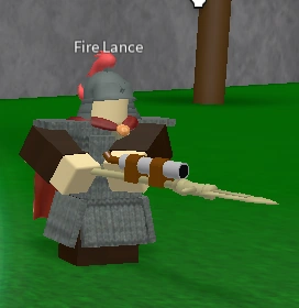 Fire Lance | Make Your Own Army Roblox Wiki | Fandom