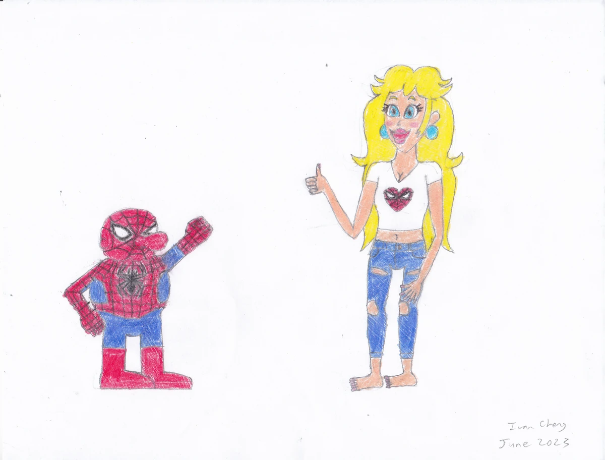 Mario and Princess Peach/Spider-Man | Maker Scratchpad YouTube Wiki ...