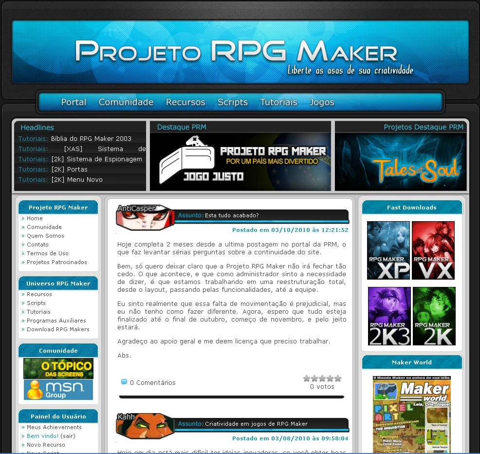 Projeto RPG Maker | RPG Maker Wiki | Fandom