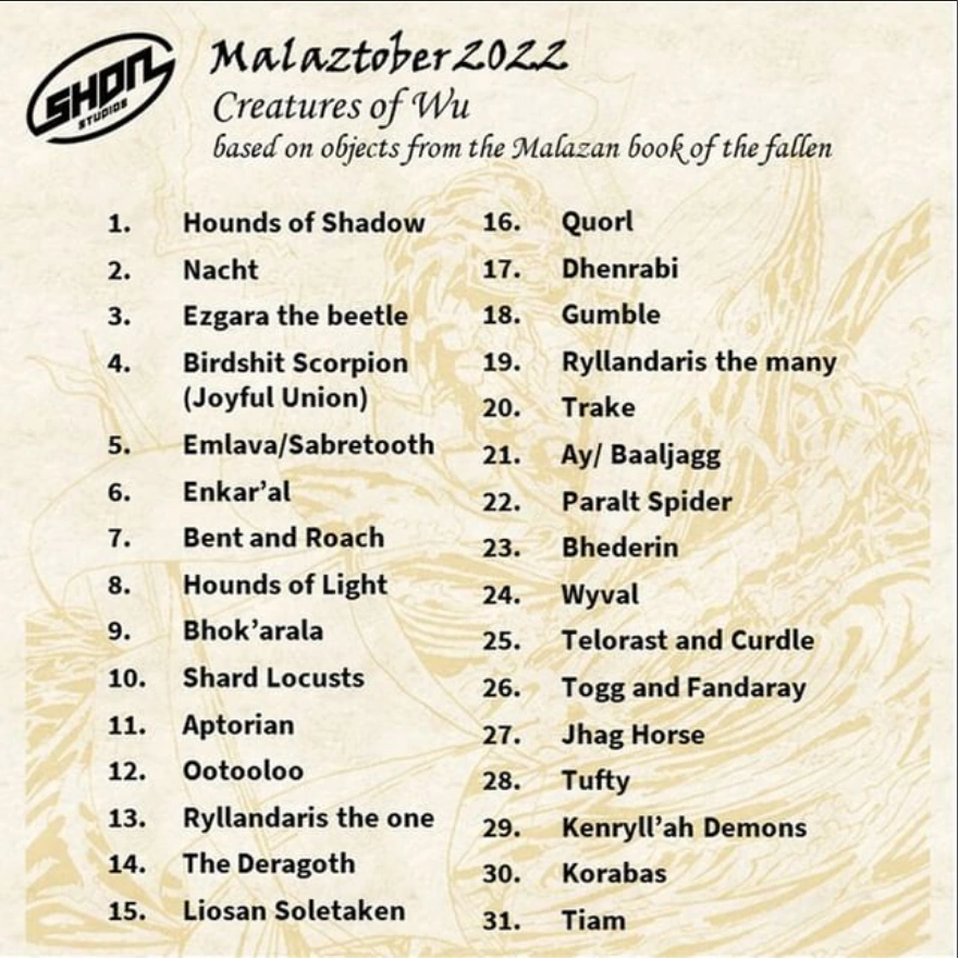 Category:Inktober events | Malazan Wiki | Fandom