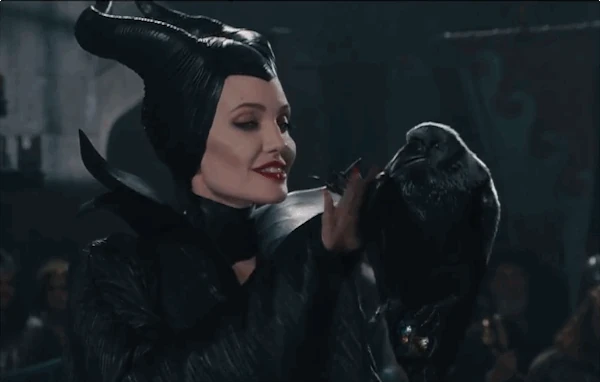 Angelina Jolie Maleficent Smile Gif