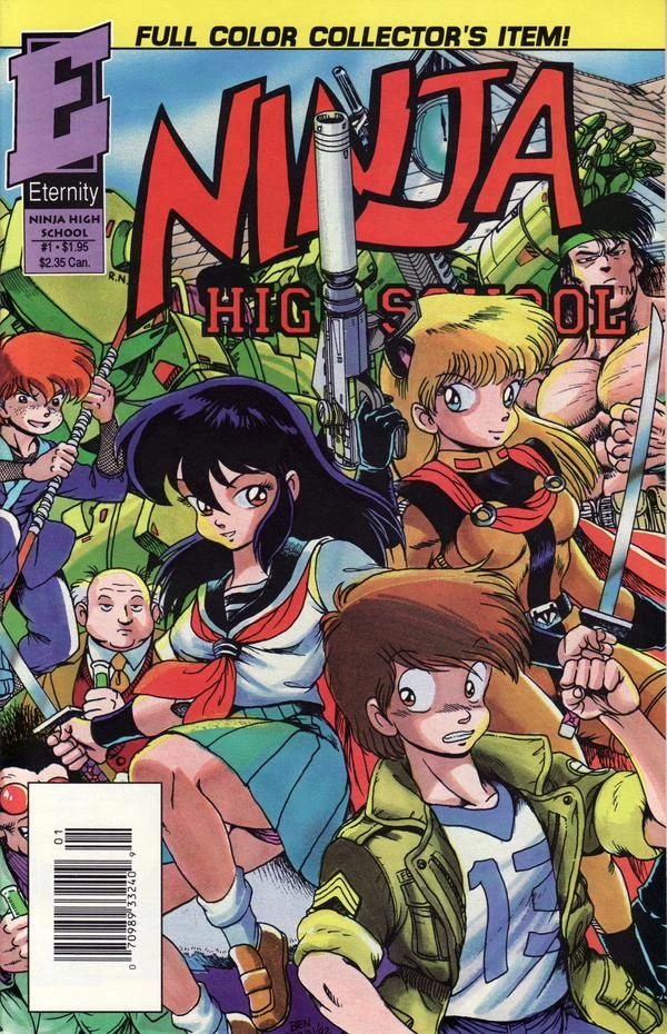Ninja High School in Color Vol 1 | Malibu Comics Wiki | Fandom