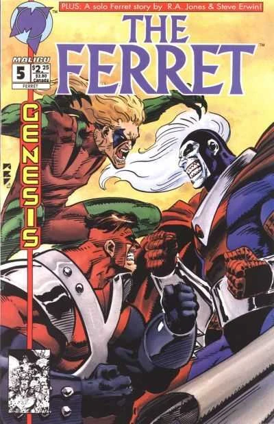 Ferret (1993) Vol 1 5 | Malibu Comics Wiki | Fandom