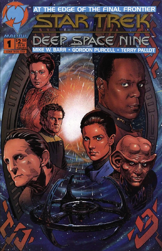 Star Trek: Deep Space Nine Vol 1 1 | Malibu Comics Wiki | Fandom