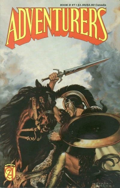 Adventurers Book II Vol 1 7 | Malibu Comics Wiki | Fandom