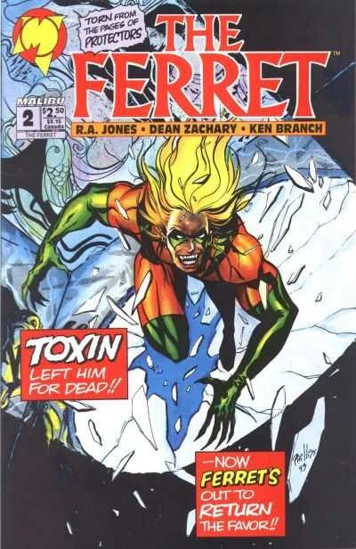 Ferret (1993) Vol 1 2 | Malibu Comics Wiki | Fandom