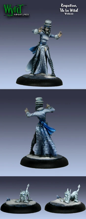 Распутина, Ледяная Ведьма (Rasputina - Ice Witch) | Malifaux вики | Fandom